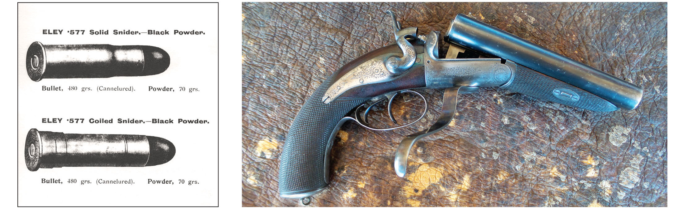 The .577 Howdah Pistol | Black Powder Cartridge