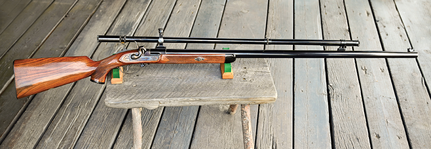 Paper Patch Bullets in the Pedersoli Gibbs .45 Long-Range Rifle | Black ...