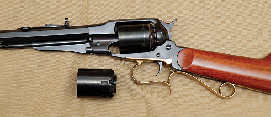 Shooting the Remington-Type Revolving Carbine | Black Powder Cartridge